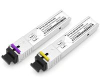 China 1.25G 80km SFP Fiber Optic Transceiver 1490/1550nm SC Connector BIDI OEM Manufacturer for sale