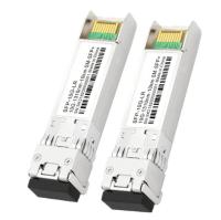 China 3.3V Fiber Optic Transmitter And Receiver 10G SFP LR 10km 1310nm LC Connector for sale