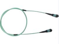 China 8 Core IEC Fiber Optic Cable , MPO To MPO Fiber Cable LSZH for sale
