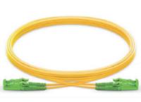 China APC E2000 Fiber Optic Patch Cord SIMPLEX DUPLEX LSZH Jacket for sale