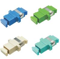 China Inse<0.2 dB SC Simplex Adapter Duplex multMode ,Flange or No Flange Coupling ,Local Area Network CATV System application for sale