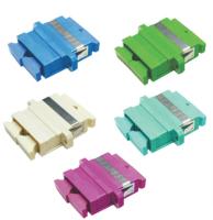 China Inse<0.2 dB SC Simplex Adapter Duplex multMode ,Flange or No Flange Coupling ,Local Area Network CATV System application for sale