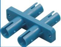 China fiber optic adaptersInse<0.2 dB ST Simplex/Duplex Adapter  Excellent Changeability Local Area Network application for sale