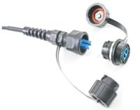 China FTTA CATV Fiber Optic Waterproof Connector 500 Cycles SC APC for sale
