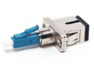 China fiber optic  LC to SC Single Mode 5dB  Attenuator  Networks application Wavelength 1260 to 1620nm Blue color for sale
