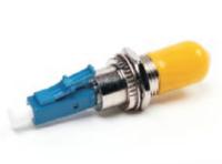 China fiber optic  LC to ST Single Mode 3dB  Attenuator  Networks application Wavelength 1260 to 1620nm Blue color for sale
