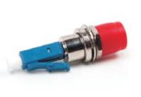 China fiber optic  LC to FC Single Mode 20dB  Attenuator  Networks application Wavelength 1260 to 1620nm Blue color for sale