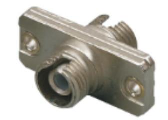China Fiber Optic Adapter FC Adapters Complying With IEC 61754-4 Standard Metal Housing Fiber Optic Connection Application for sale