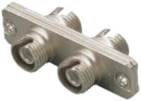 China Inse<0.2 dB FC duplex Adapter ,Local Area Network System application metal material exact external size for sale