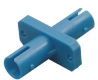 China fiber optic adaptersInse<0.2 dB ST Simplex/Duplex Adapter  Excellent Changeability Local Area Network application for sale