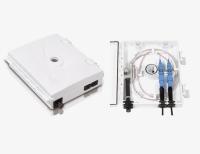 China optical fiber distribution box FTTH Outdoor use 2F Access terminal box IP55 Protection Level for sale