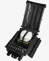 China 144 core Fiber Optic Distribution Box , Fiber Connection Box Wall Mountable 24F for sale