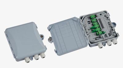 China Optical Fiber Distribution Box FTTH Outdoor Use 12F Access Terminal Box IP65 for sale