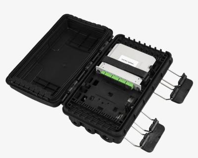 China 1x8 Spliter Fiber Optic Distribution Box IP65 Protection Level ABS for sale