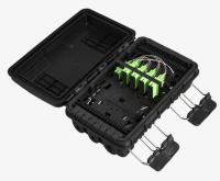 China Dust Proof Fiber Optic Distribution Box , ABS Fiber Access Terminal Box for sale