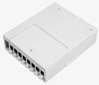 China Indoor FTTH Distribution Box 8 Fibers Anti Aging UV Protection for sale