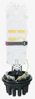 China 4 Outlets Heat Shrink Closure , Ethernet Fiber Optic Splicing Closure for sale
