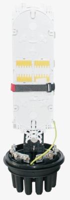 China 4 Outlets Heat Shrink Closure , Ethernet Fiber Optic Splicing Closure for sale
