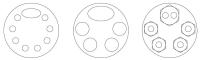 China 4 Outlets Heat Shrink Closure , Ethernet Fiber Optic Splicing Closure for sale