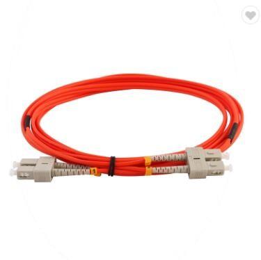 China Multimode Duplex Fiber Optic Patch Cord , UPC SC To SC Patch Cord for sale