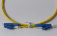 China Yellow SC LC Fiber Optic Patch Cord Short Boot ROUND DX for sale