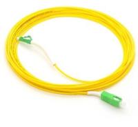 China 9/125um Fiber Optic Patch Cord , 1M Lc Lc Single Mode Fiber Cable for sale