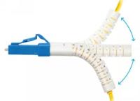 China 9/125um Fiber Optic Patch Cord , 1M Lc Lc Single Mode Fiber Cable for sale