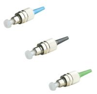 China FC Fiber Optic Patch Cord , FC To ST Fiber Optic Jumper Dia 0.9mm for sale