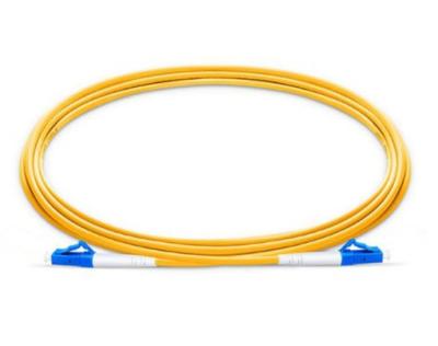 China 0.9mm LC UPC Fiber Optic Patch Cord Rohs certificate for sale