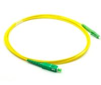China 0.9mm LC UPC Fiber Optic Patch Cord Rohs certificate for sale
