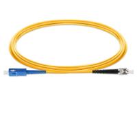 China OS2 Fiber Optic Patch Cord SC/UPC To ST/UPC Single Mode for sale