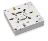 China SC Fiber Optic Distribution Box , 2 Port Fiber Termination Box Wall Mount for sale