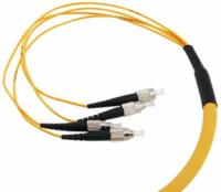 China 2mm Duplex Optical Fiber Pigtail FC UPC Single Mode G652D for sale
