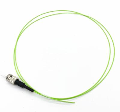 China 0.9mm Optical Fiber Pigtail ST Connector Multi Mode OM5 for sale