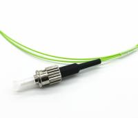 China 0.9mm Optical Fiber Pigtail ST Connector Multi Mode OM5 for sale