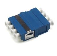 China PC Polish Fiber Optic Connector Adapters  , Lc Quad Adapter Ceramic Sleeve for sale