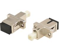 China PC Fiber Optic Hybrid Adapters , ODM Sc To Lc Adapter Single Mode for sale