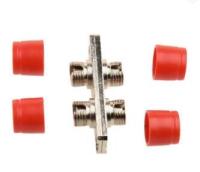 China SGS Fiber Optic Adapters , Fc To Fc Coupler Rectangle Flange for sale