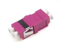 China Duplex OM4 Fiber Optic Adapters , lc to lc fiber adapter Symmetry Type for sale