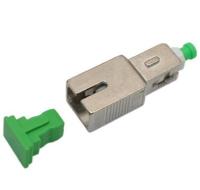 China SC APC Fiber Optic Attenuator Zirconia Ceramic Low Insertion Loss for sale