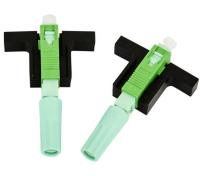 China FTTH Fiber Optic Fast Connector , Sc Apc Fiber Connector 45dB for sale