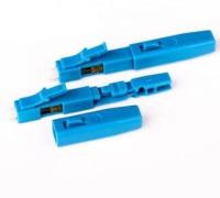 China LC UPC Fiber Optic Fast Connector 0.3db Insertion Loss for sale