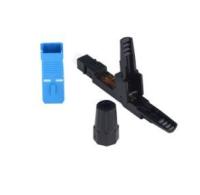 China SM SC Fiber Optic Fast Connector , Ftth Cable Connector Upc for sale