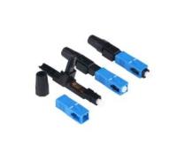 China SM SC Fiber Optic Fast Connector , Ftth Cable Connector Upc for sale