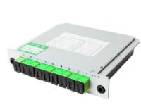 China TV System 1 8 Plc Splitter , SC APC Splitter ABS Material for sale