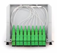 China TV System 1 8 Plc Splitter , SC APC Splitter ABS Material for sale