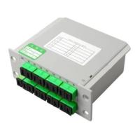 China 1650nm Fiber Optic Splitter , PLC Splitter 1x16 small size for sale