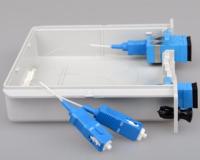 China Fibre Optic Splitter Box , 1x2 Fiber Splitter With Low Insertion Loss for sale