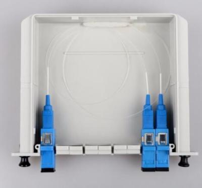 China Fibre Optic Splitter Box , 1x2 Fiber Splitter With Low Insertion Loss for sale