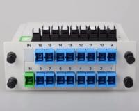 China SC PC PLC Splitter 1x16 Insertion Loss 13.7DB 1650um Wavelength for sale